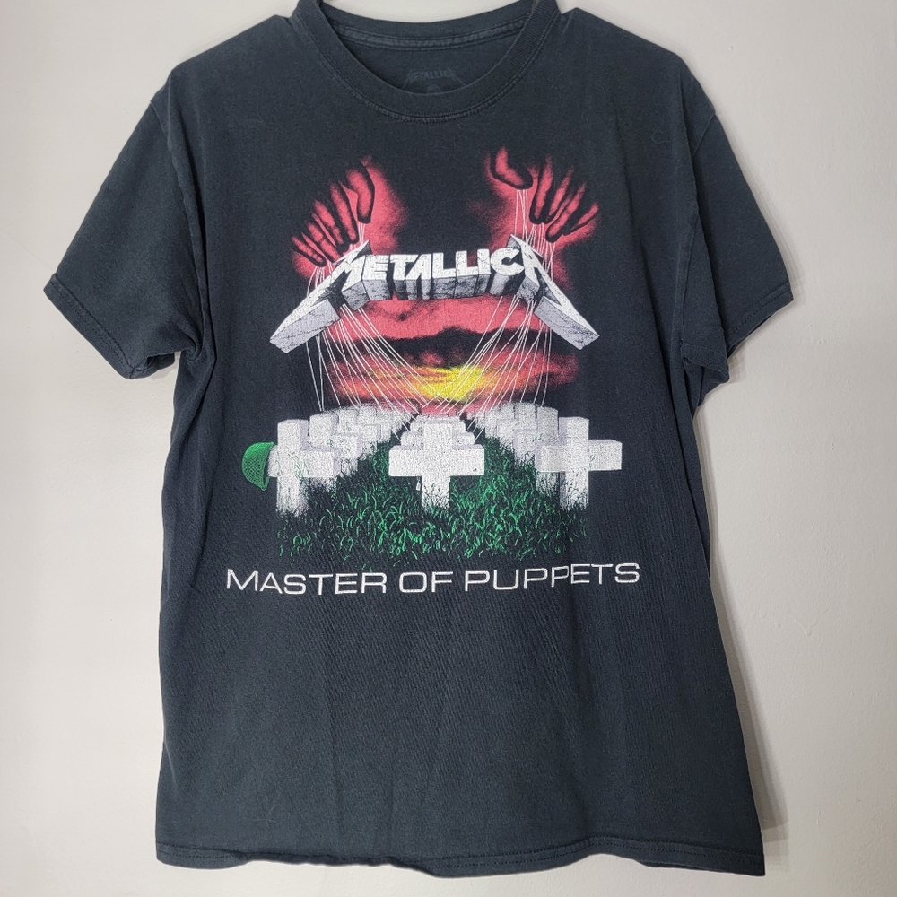 Y2k Metallica Master Of Puppets T - Gem